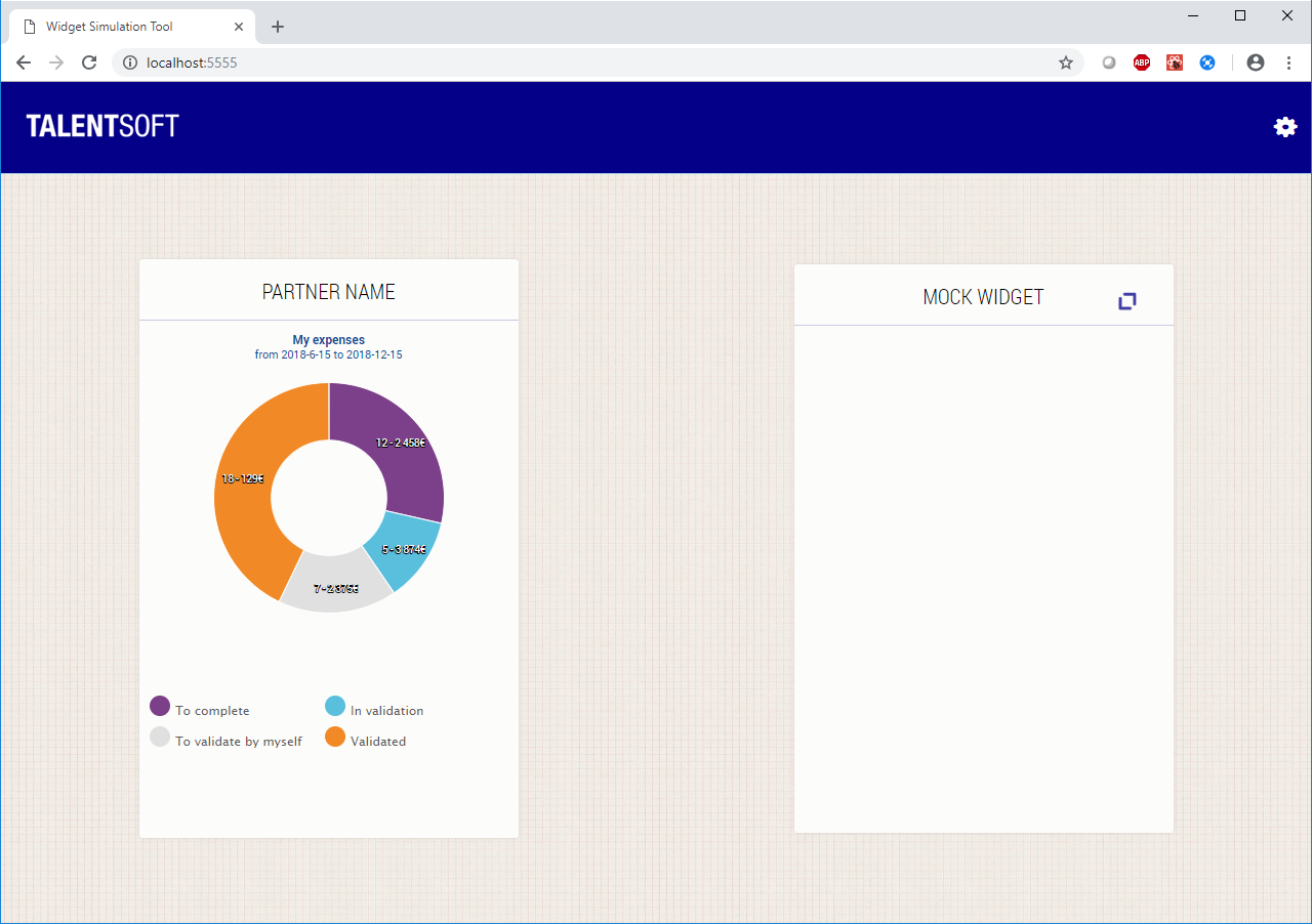 How to develop a widget | Cegid Developers