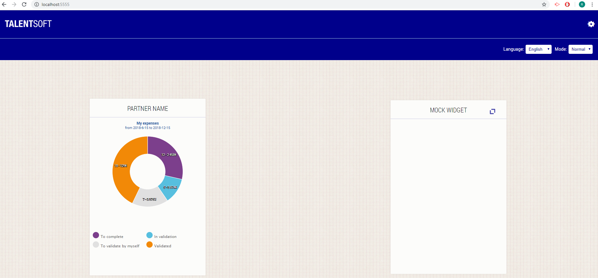 How to develop a widget | Cegid Developers